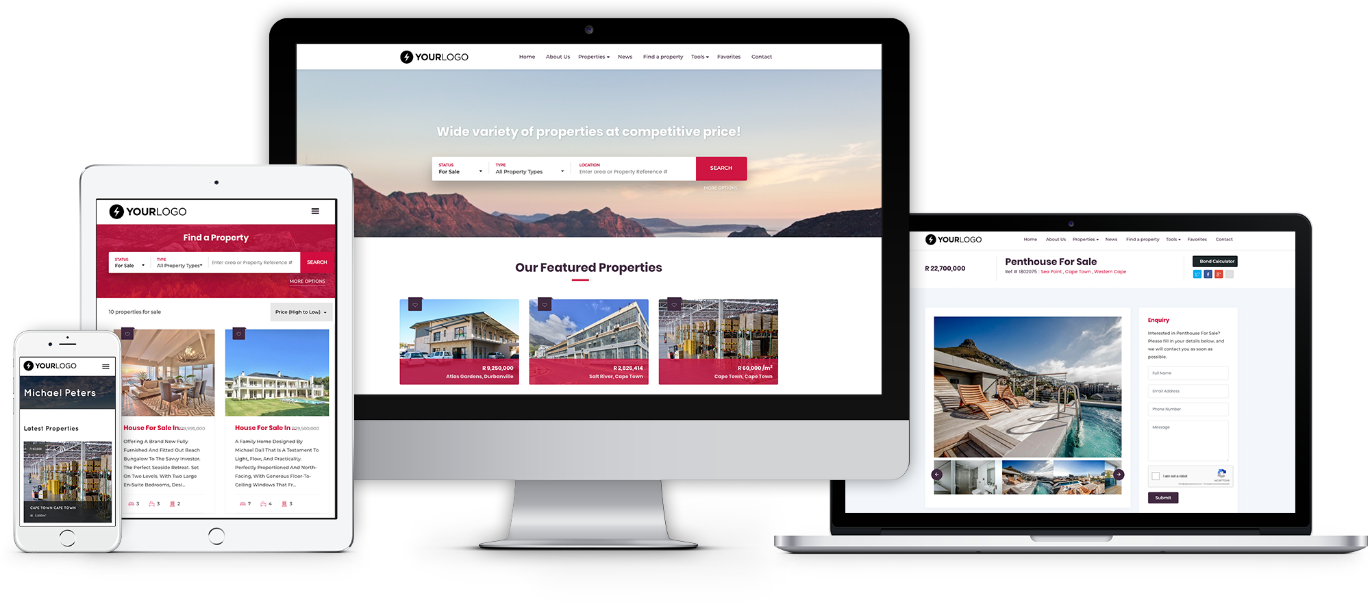 Flex: The benchmark for responsive estate agent websites development