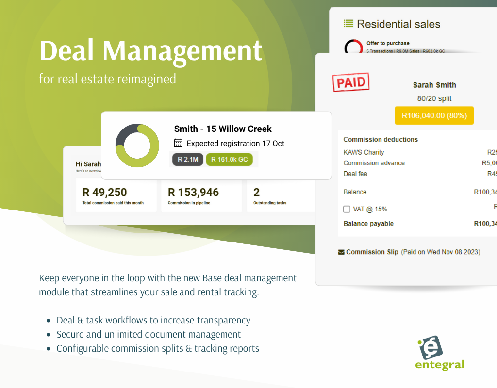 Introducing the new Base deal tracking module | Entegral